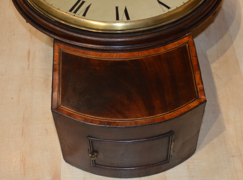 Alex Purvis, London Rare Wooden Dial Twin Fusee Wall Clock - Blog