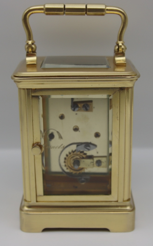 A French Miniature Brass Cased Carriage Clock - Blog