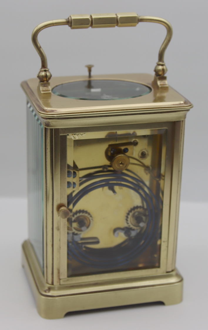 A Striking Carriage Clock, Alstons & Hallam, London - Blog