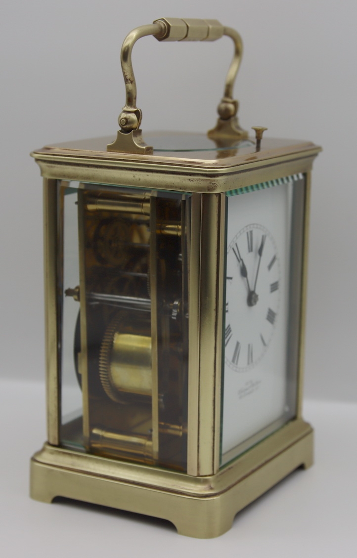 A Striking Carriage Clock, Alstons & Hallam, London - Blog