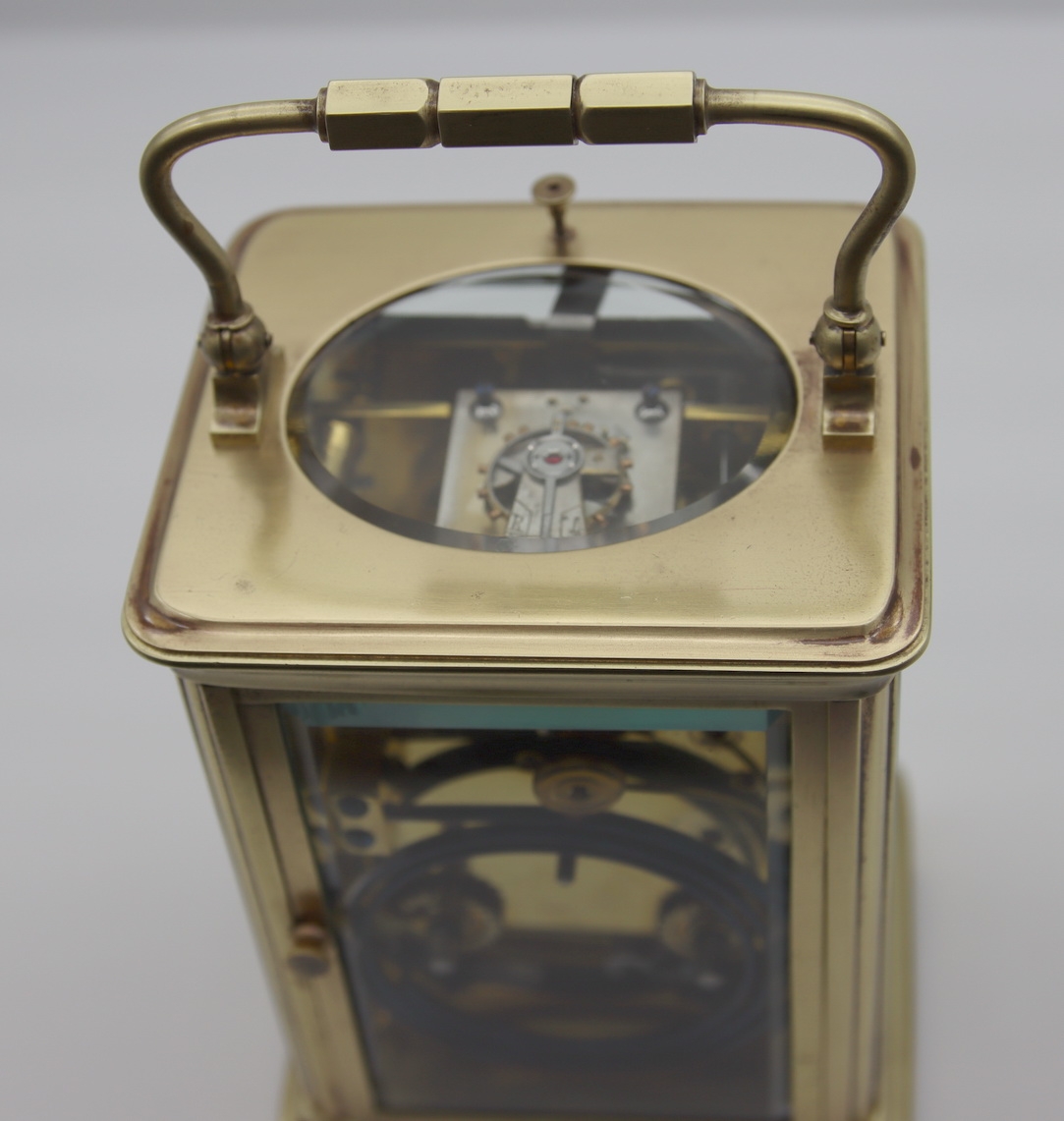 A Striking Carriage Clock, Alstons & Hallam, London - Blog