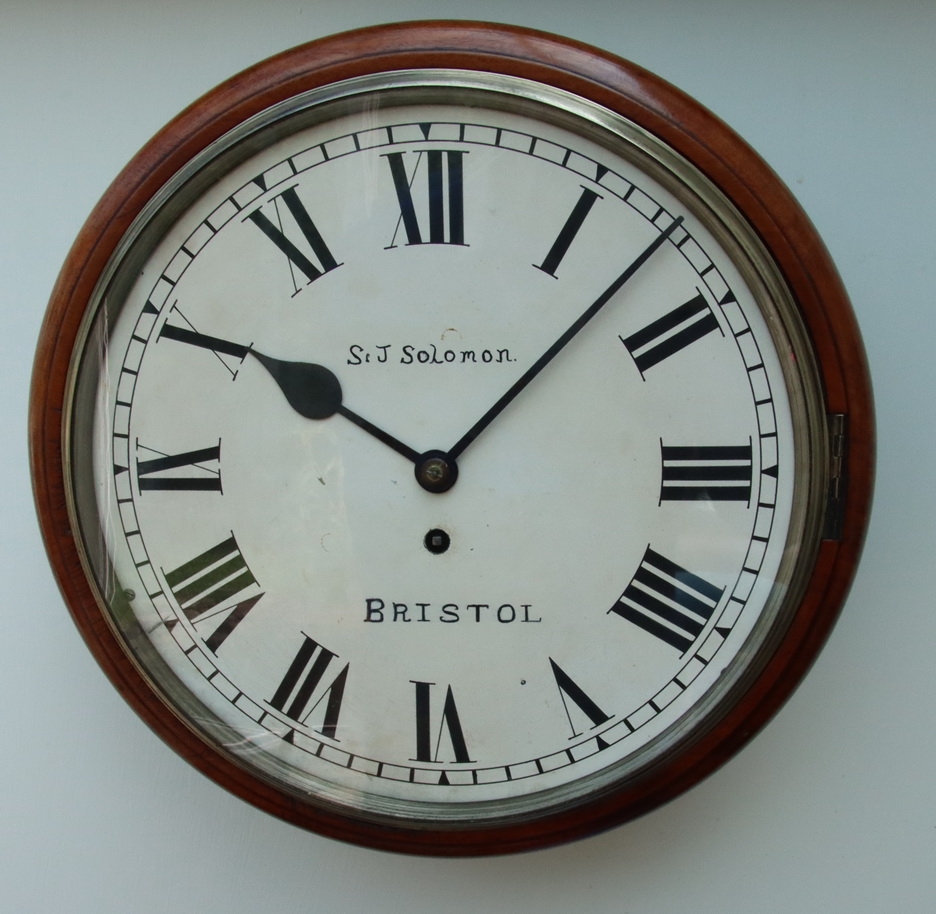 S & J Solomon of Bristol Fusee Dial Wall Clock - Blog