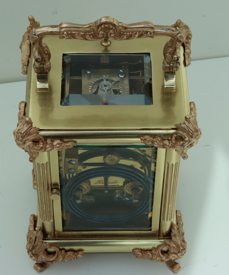 A French Rococo Mounted Striking Carriage Clock - Blog