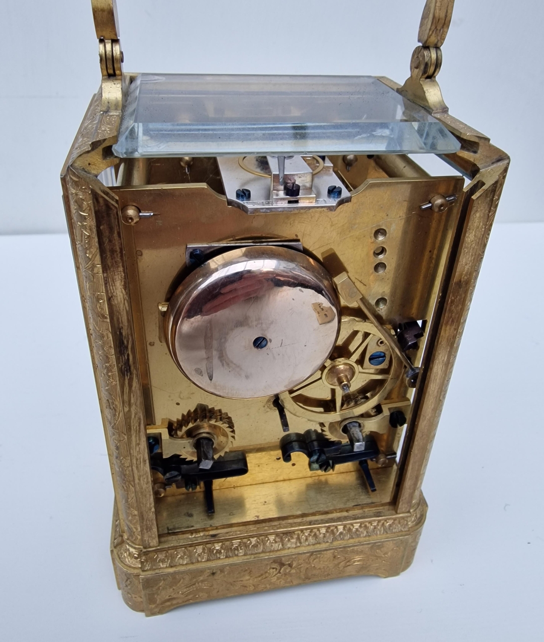 Charles Oudin Early Calendar Dial Carriage Clock - Blog