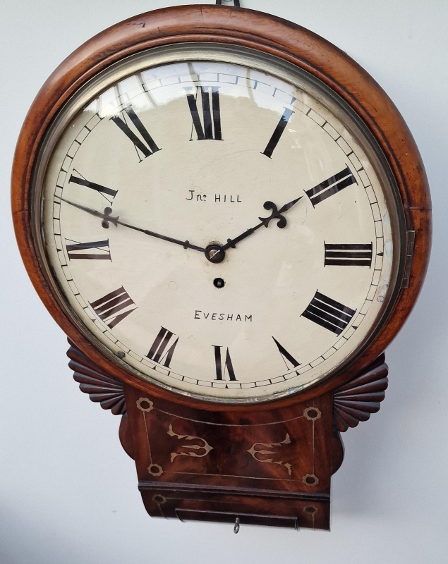 J Hill, Evesham Fusee Wall Clock - Blog