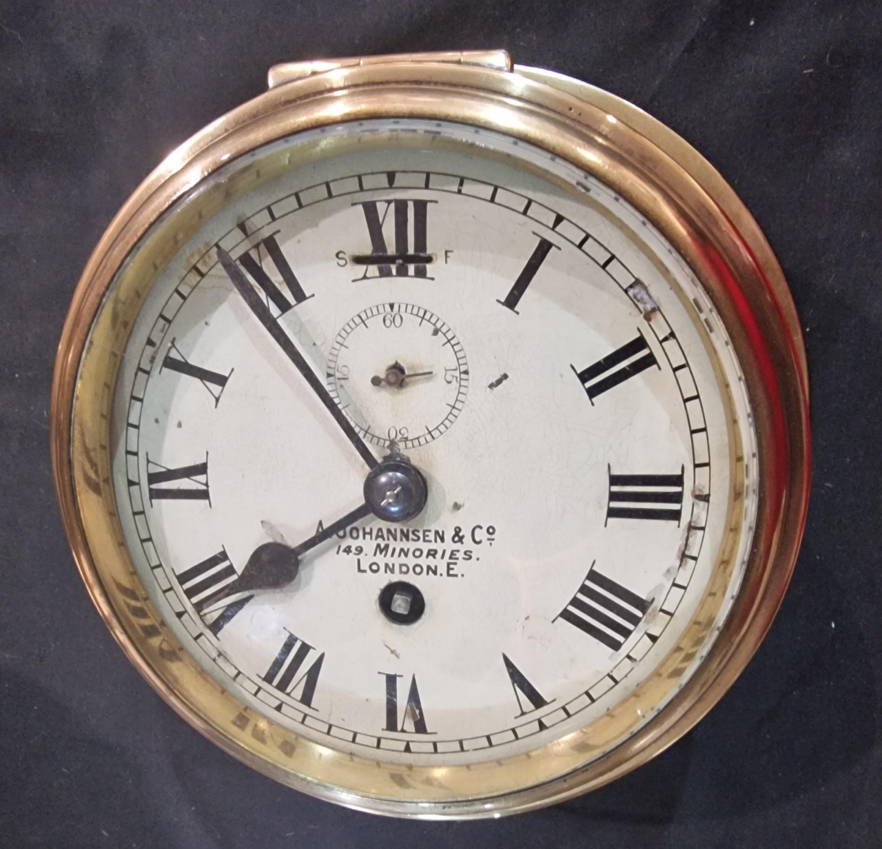 A Johannsen Ships Clock - Blog