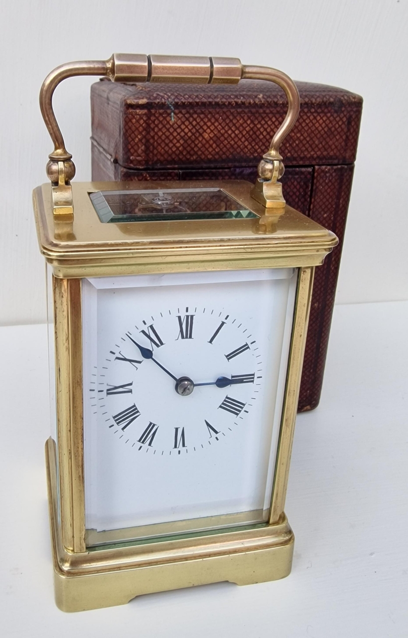 A Striking Carriage Clock & Travelling Box - Blog