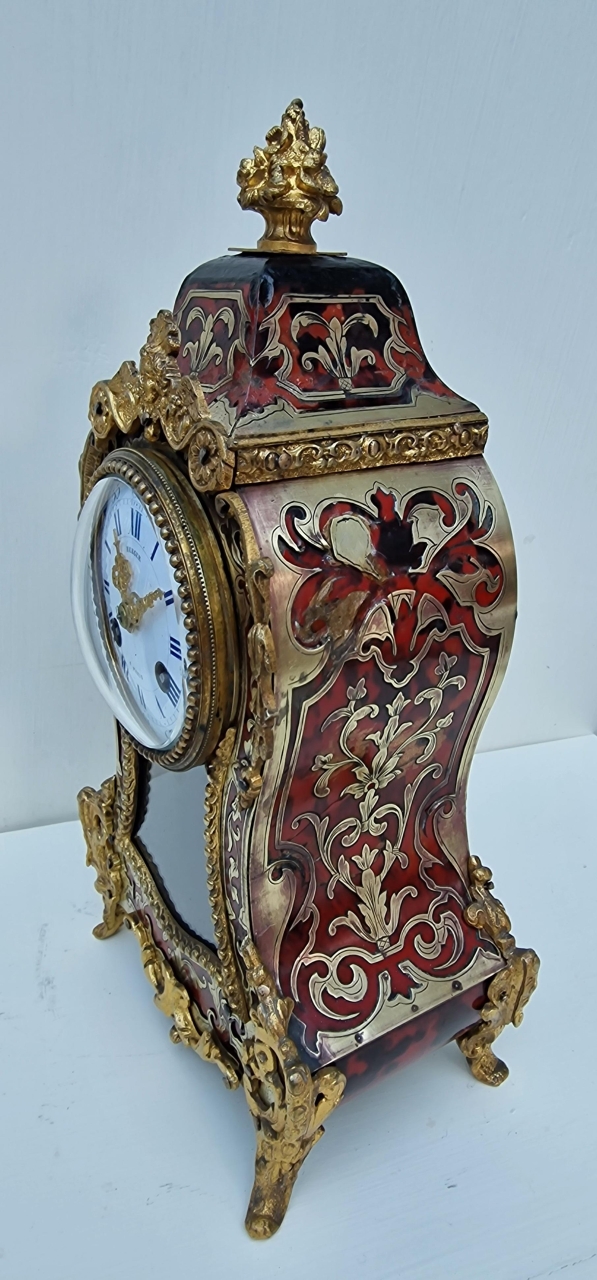 A Gilt Tortoishell Mantel Clock, Berger a Paris - Blog