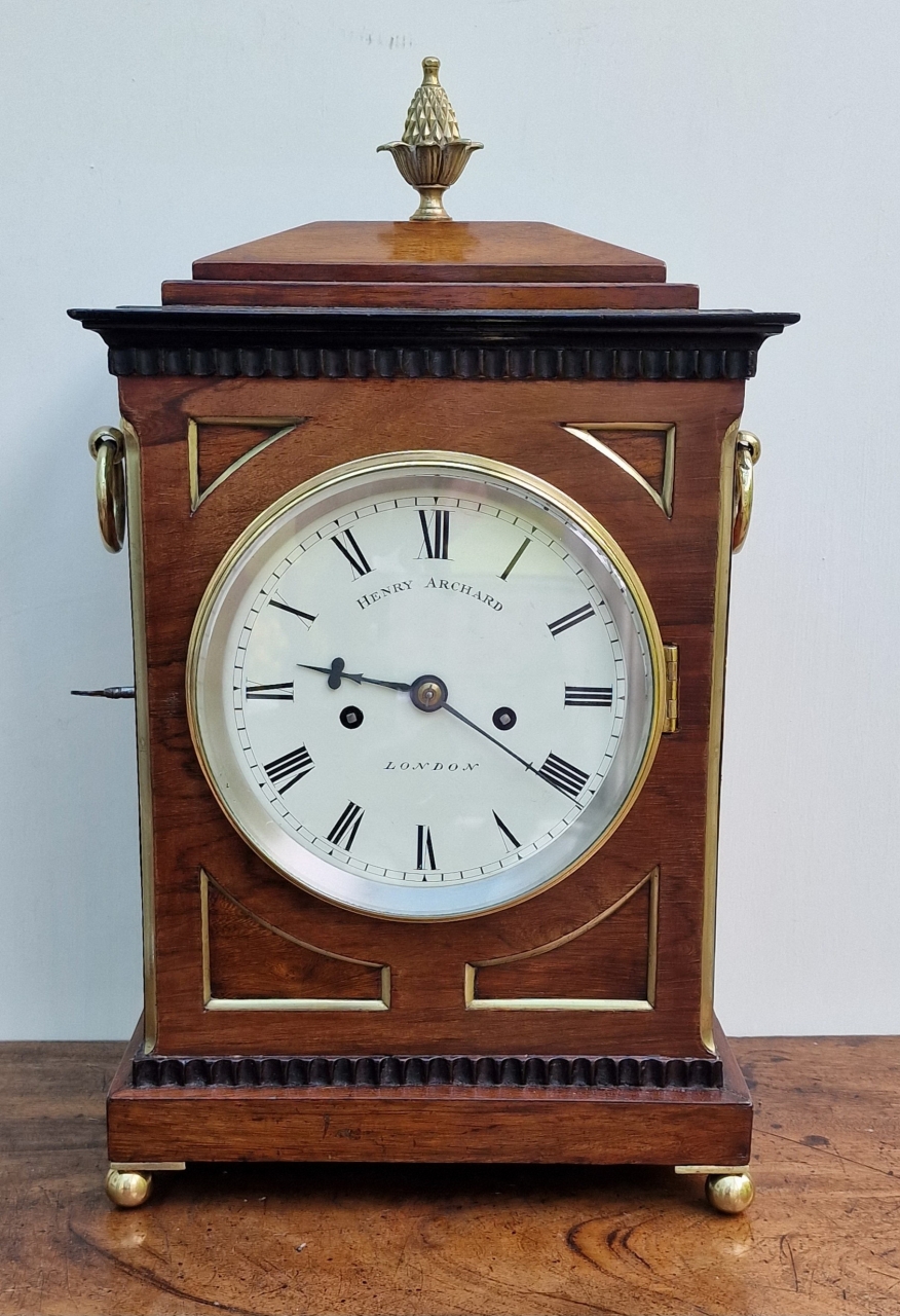 Henry Archard, London, Rosewood Bracket/Table Clock - Blog