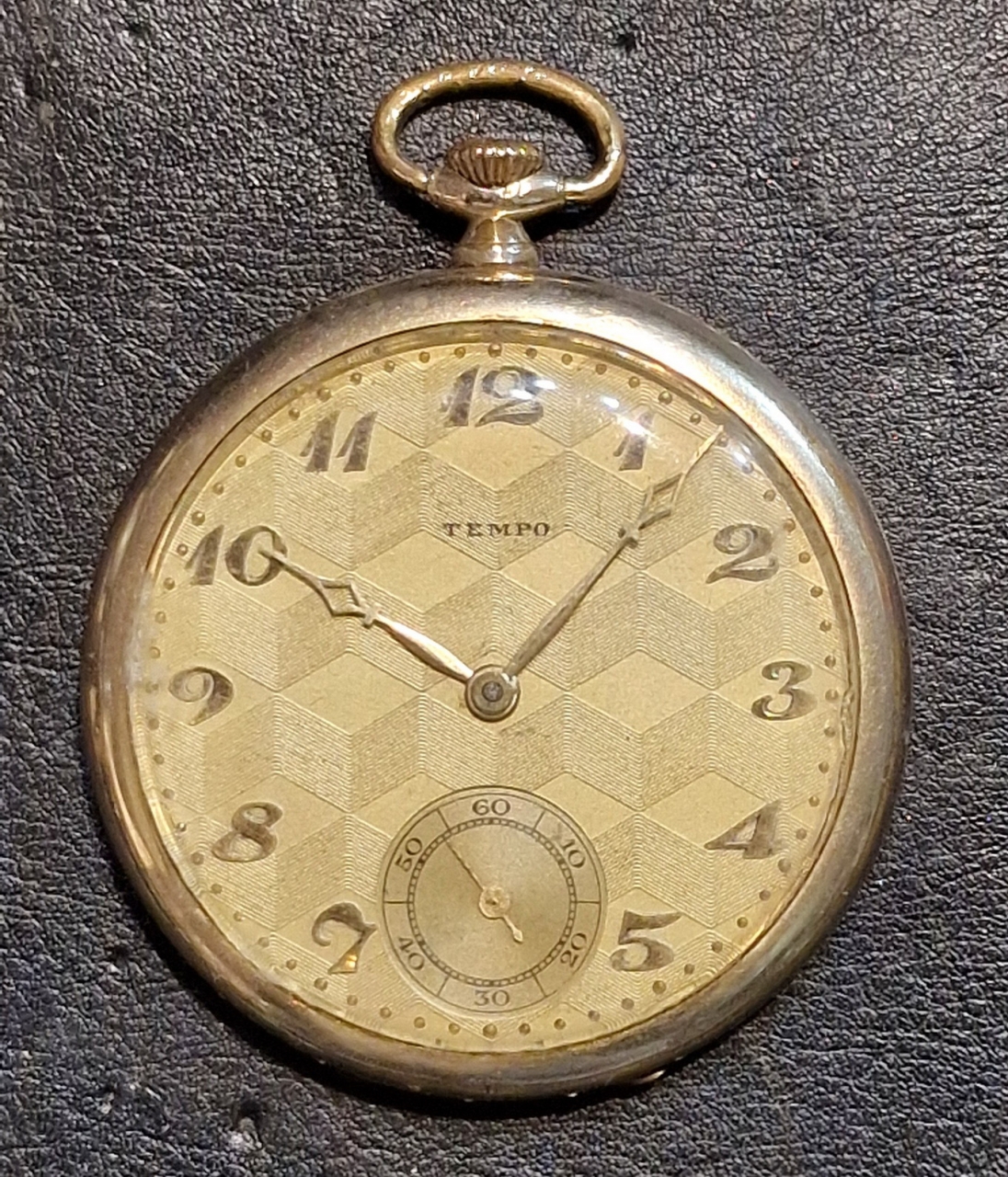 A Tempo Gold Plated Slim Pocket Watch - Blog