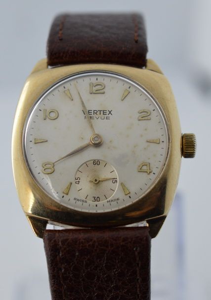 Vertex Revue 9k Gold Wristwatch - Blog