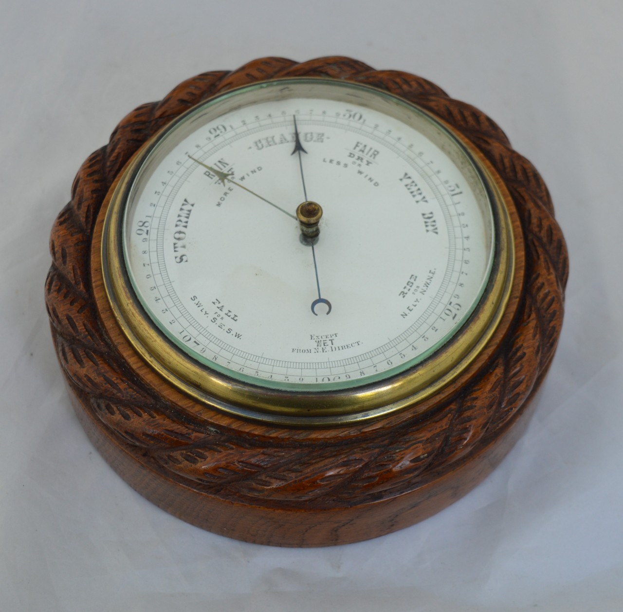Edwardian Aneroid Rope Twist Barometer - Blog