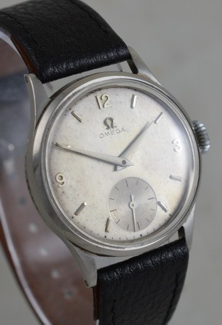 1952 Omega Stainless Steel Wristwatch - Blog