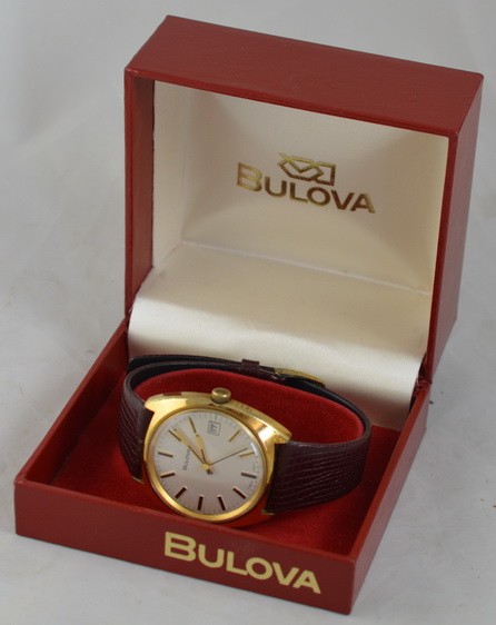 1973 Bulova Wristwatch & Box - Blog