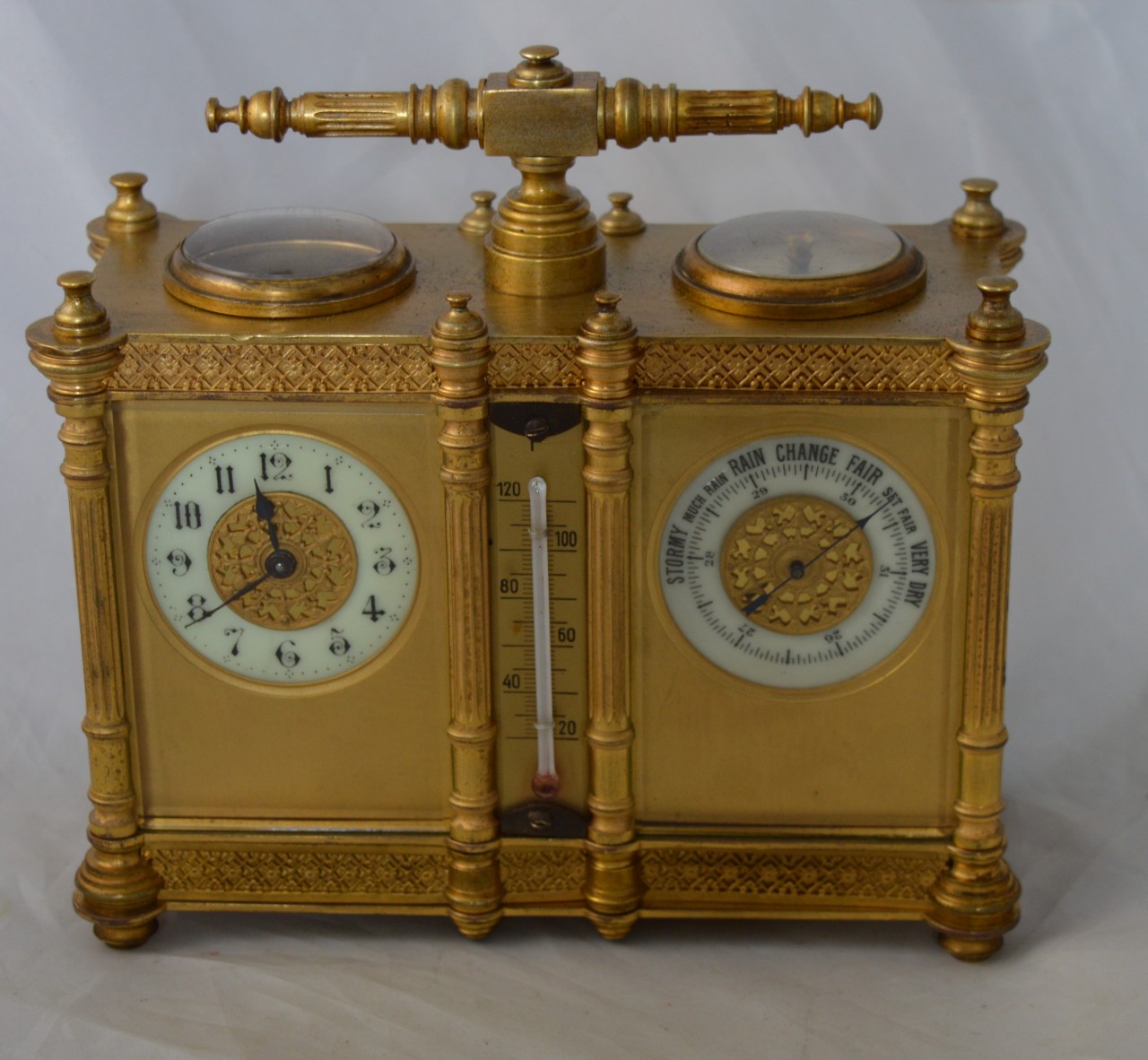 A Carriage clock barometer combination - Blog