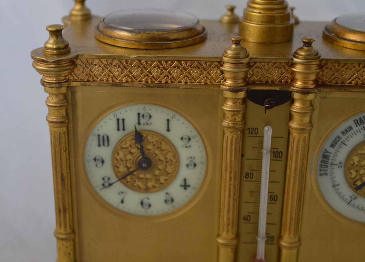 A Carriage clock barometer combination - Blog