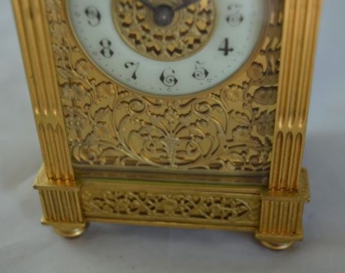 French Fretwork Carriage Clock - Blog