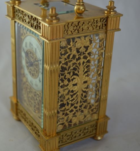 French Fretwork Carriage Clock - Blog